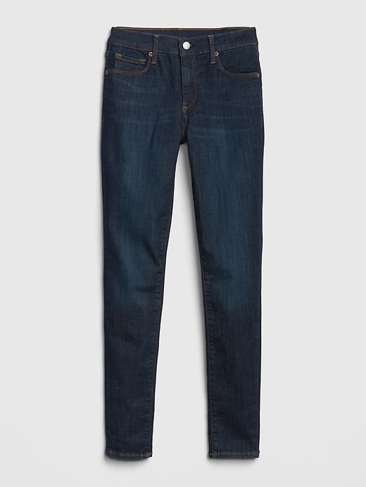 Mid Rise True Skinny Jeans in Sculpt With Washwell™ | Gap