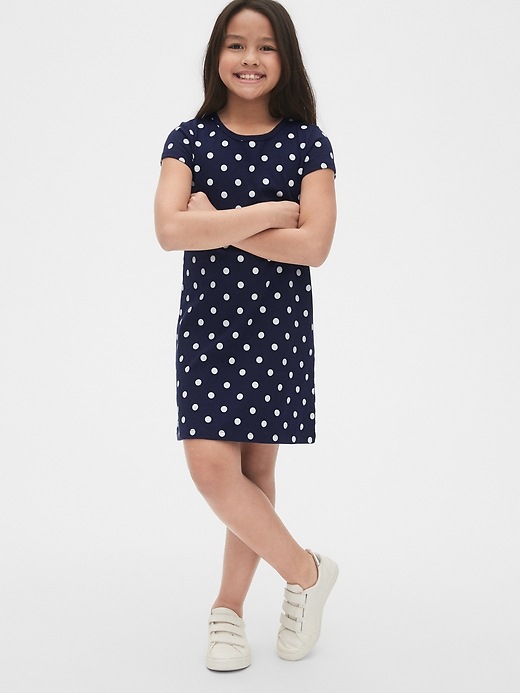 Kids Print T-Shirt Dress | Gap