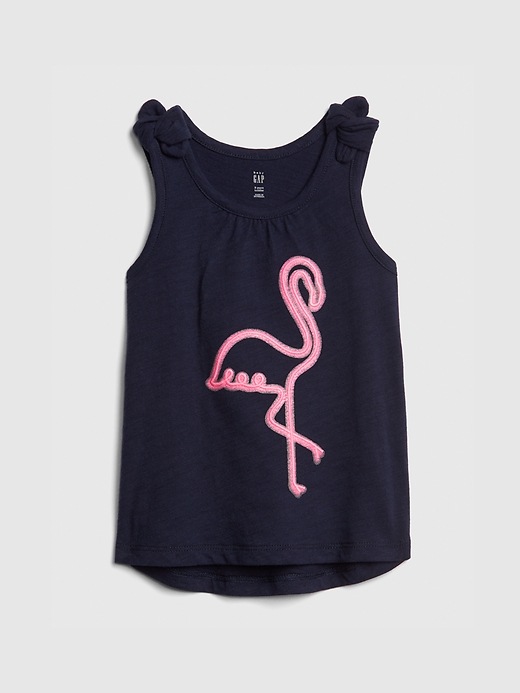 Toddler Graphic Bow Tank Top | Gap
