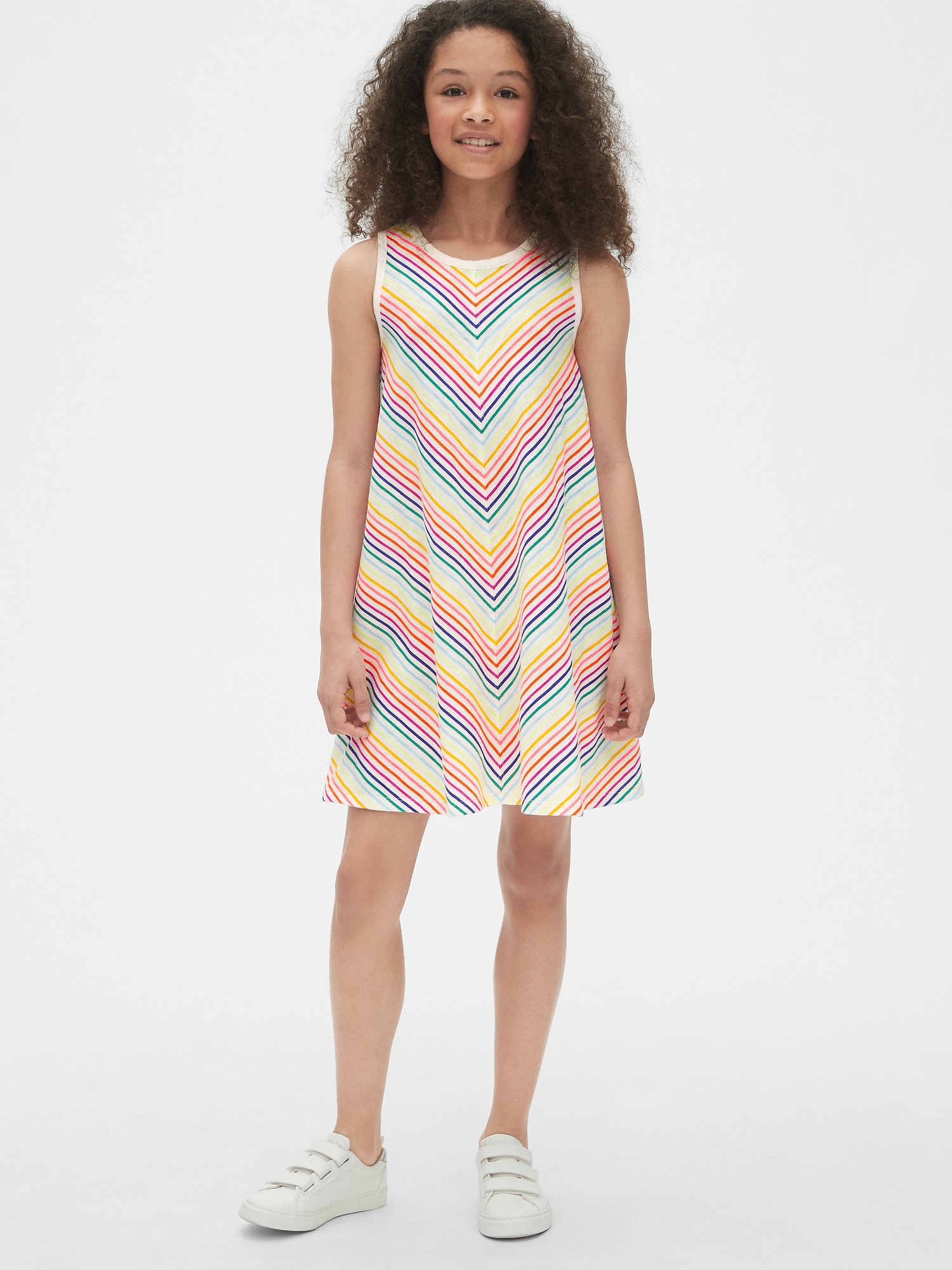 Kids Stripe Tank Trapeze Dress | Gap