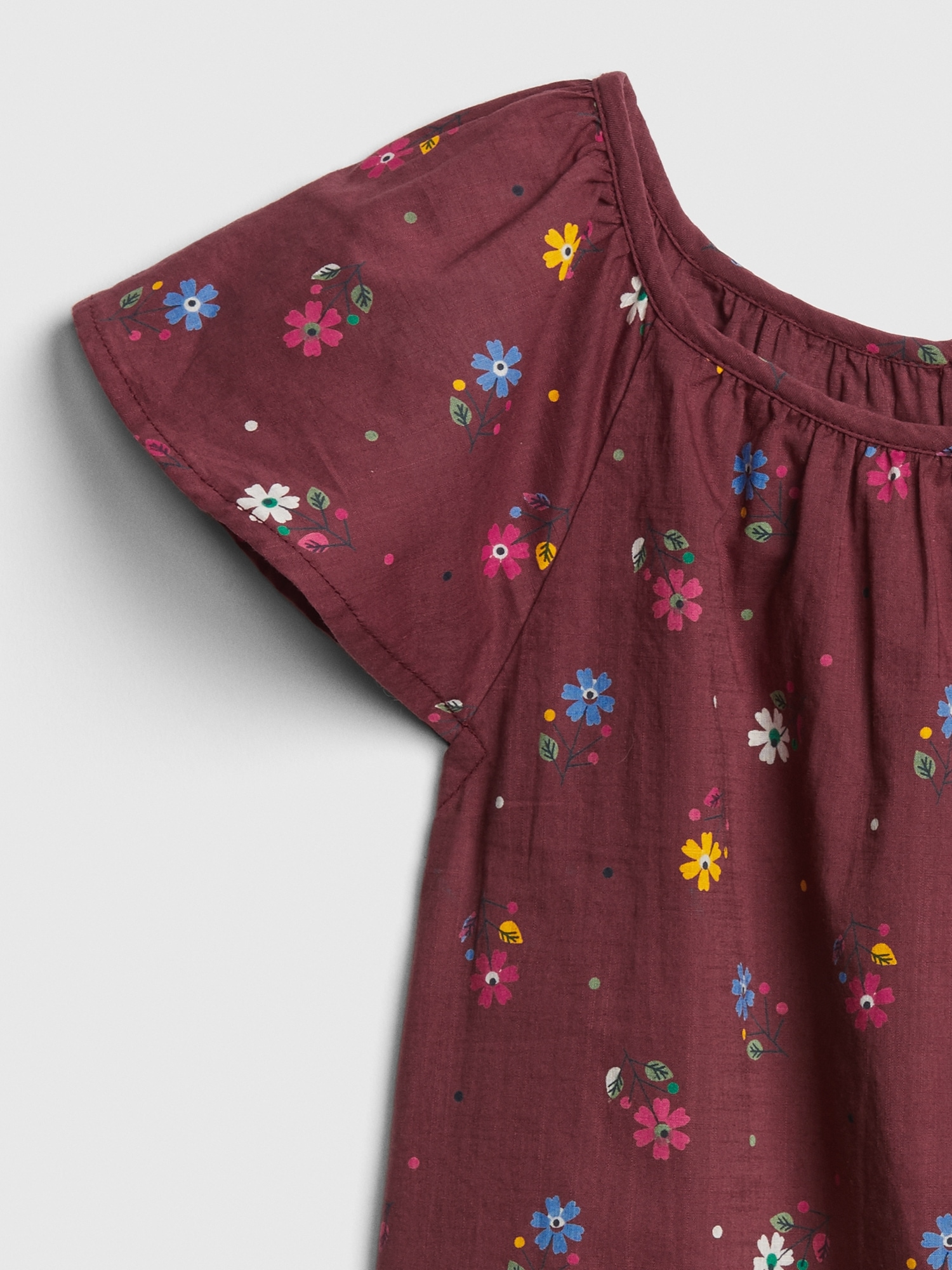 Kids Floral Flutter Top | Gap