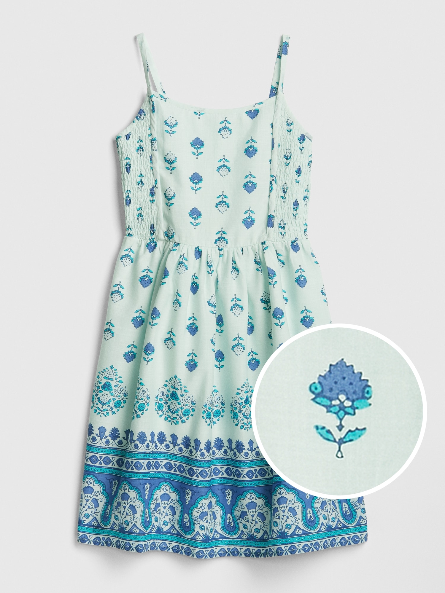Kids Print Fit and Flare Dress | Gap