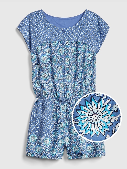 Kids Mix-Print Romper | Gap