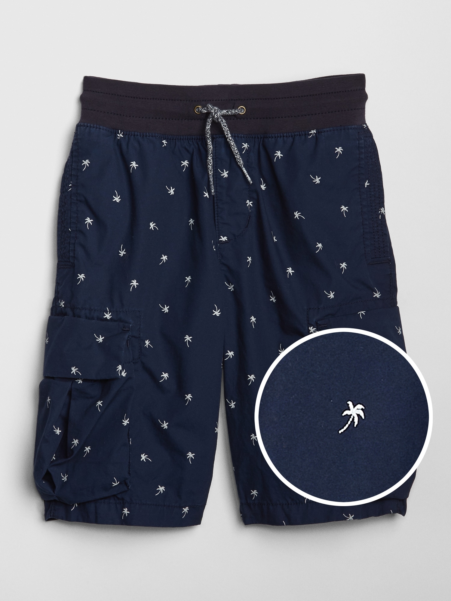 Kids Pull-On Cargo Shorts In Poplin | Gap