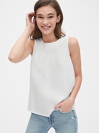 Frayed Hem Tank Top | Gap