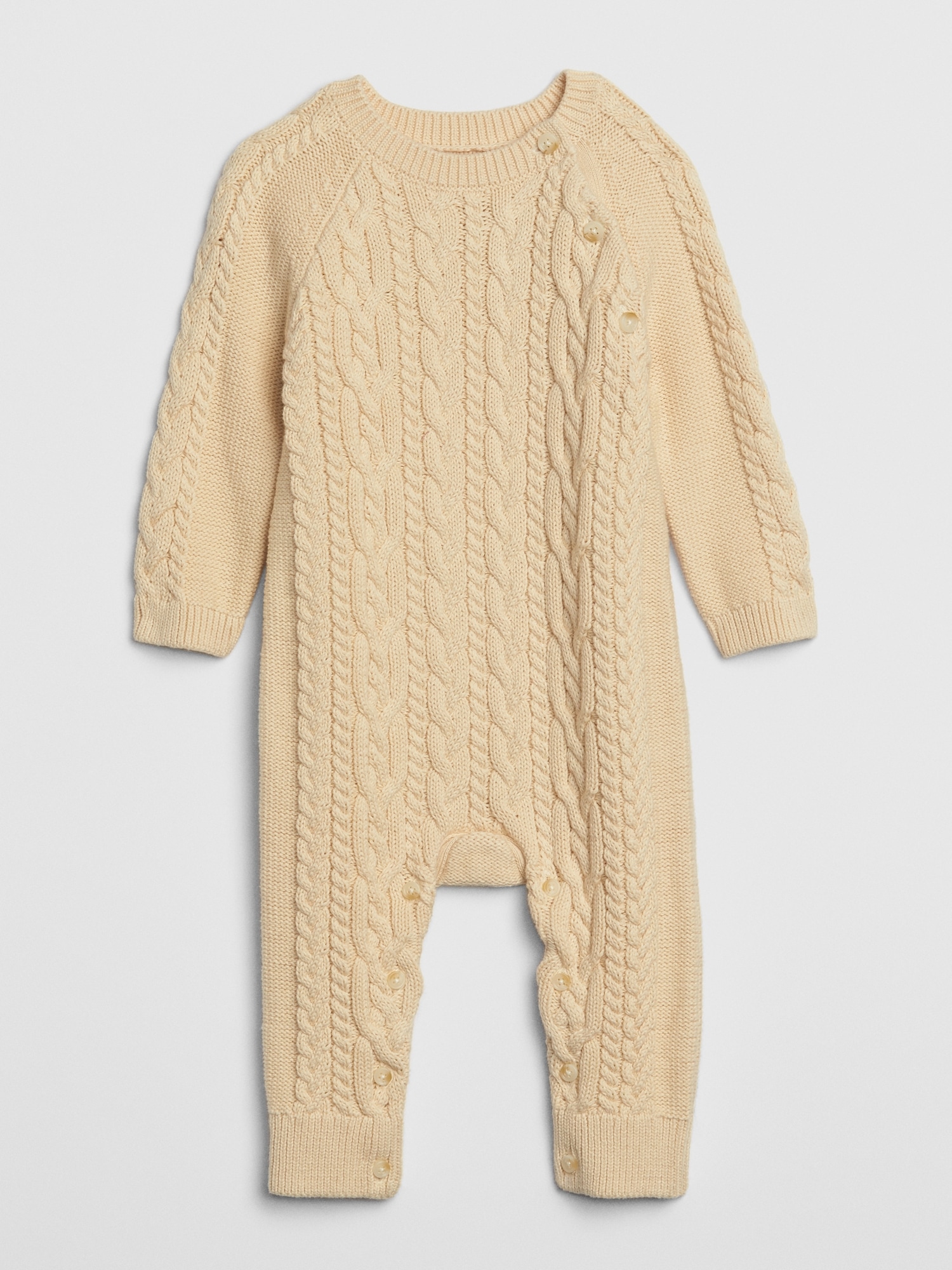 Baby Cable-Knit One-Piece | Gap