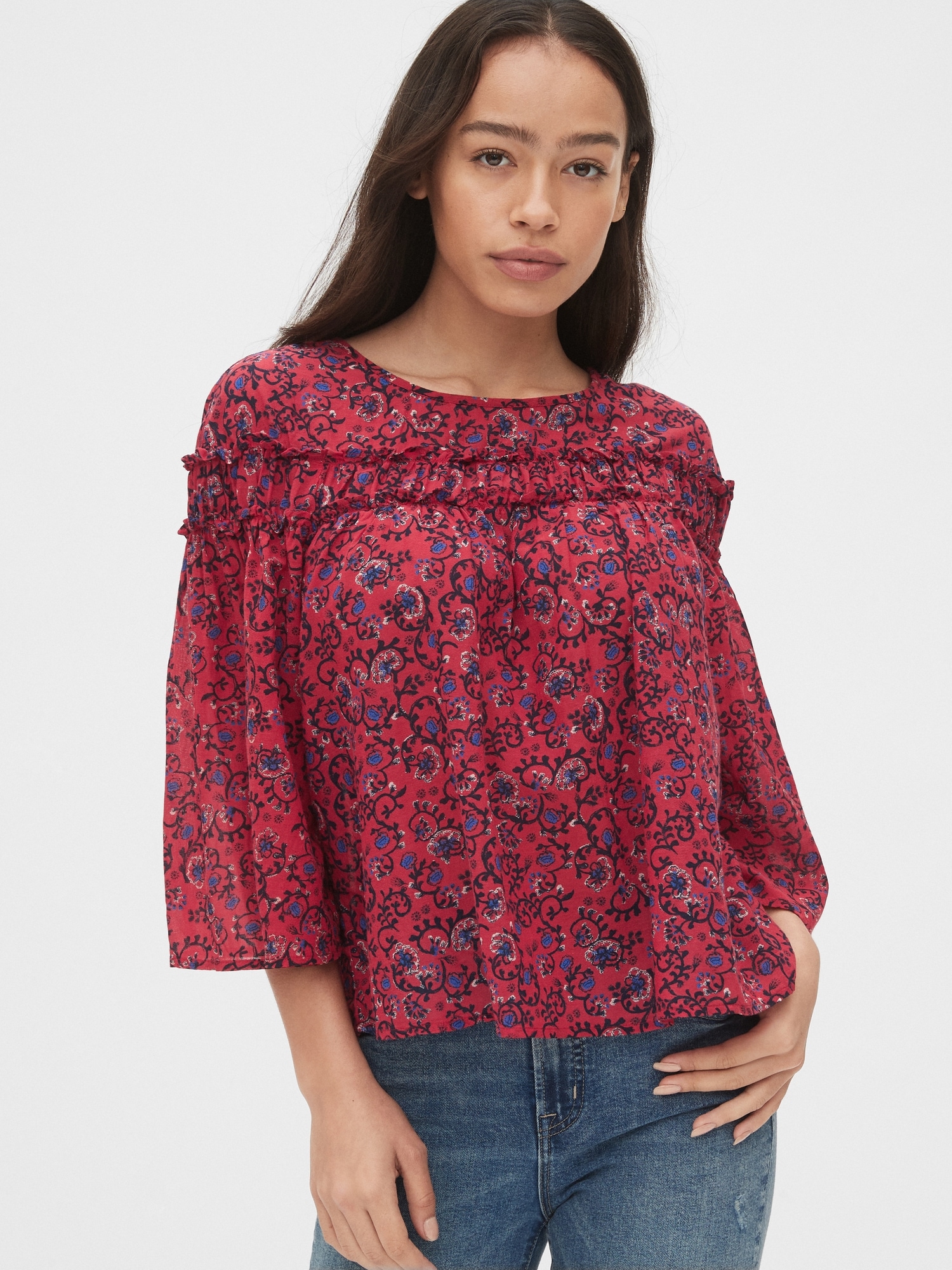 Tiered Ruffle Top | Gap