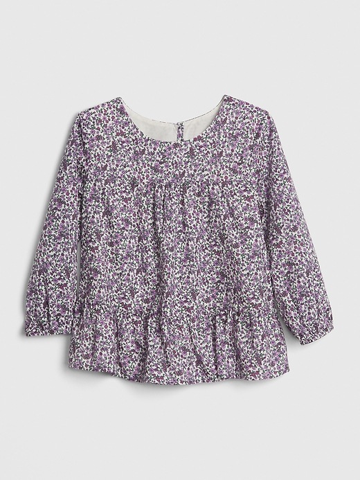 Kids Floral Peplum Top | Gap