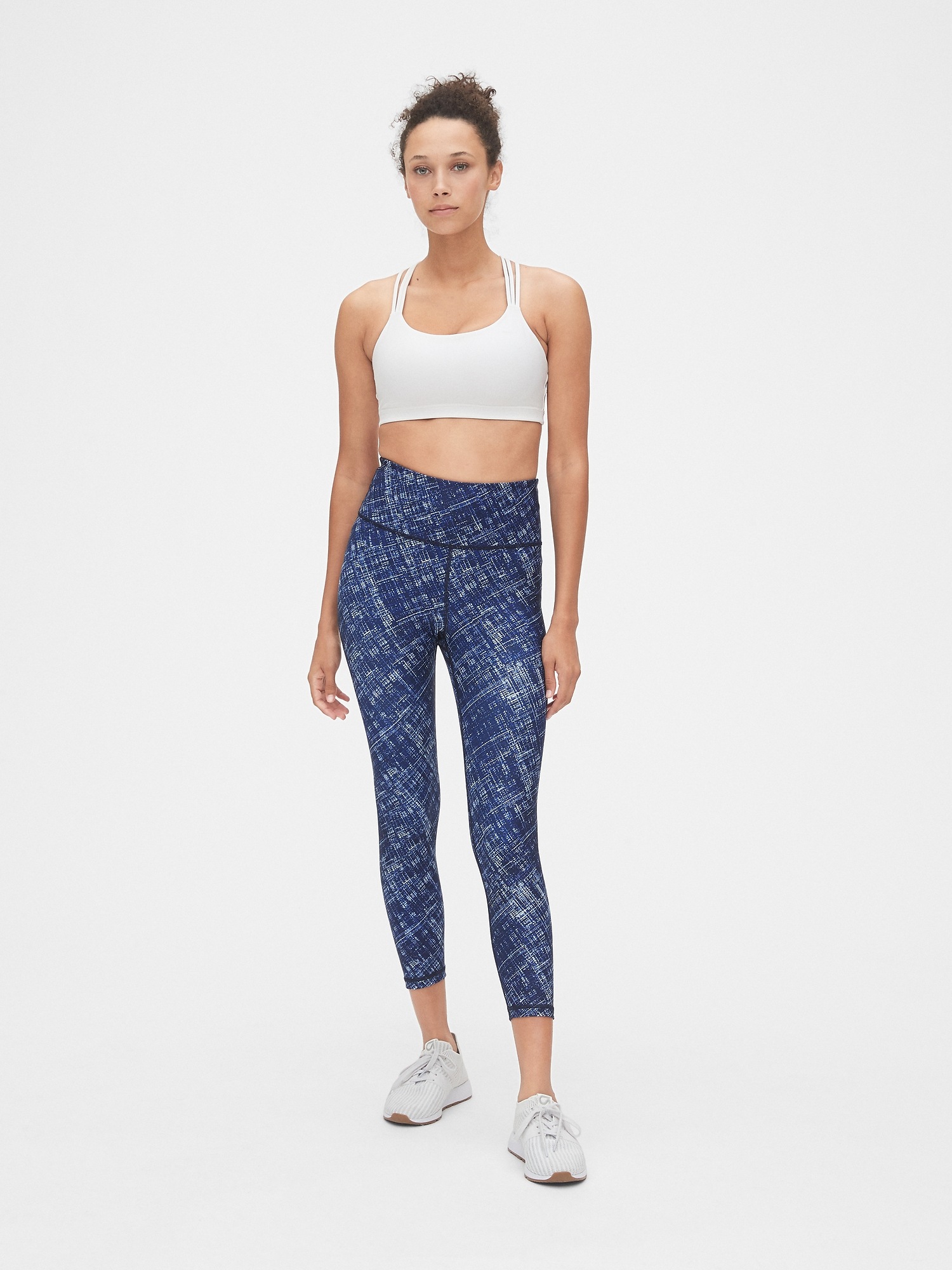 GapFit High Rise Blackout Print 7/8 Leggings | Gap