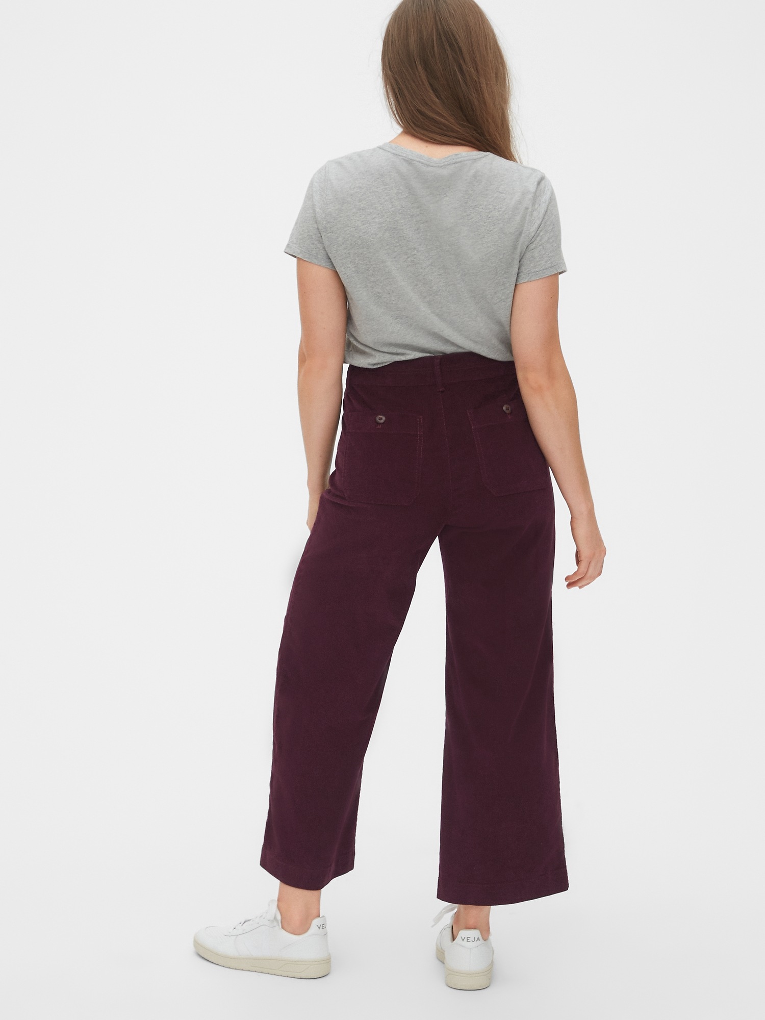 High Rise Mariner Wide-Leg Cords | Gap