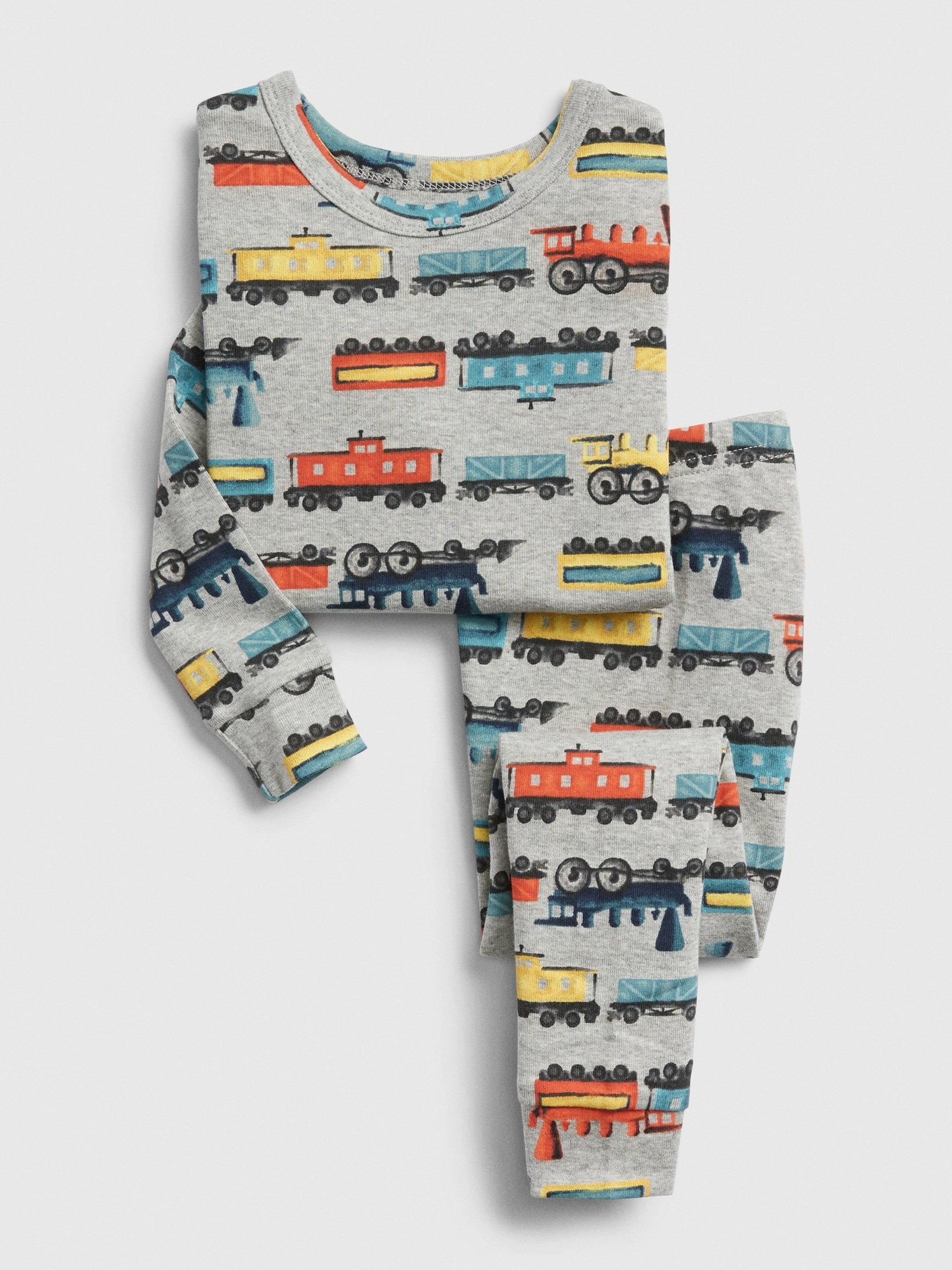 Baby & Toddler Train PJ Set | Gap