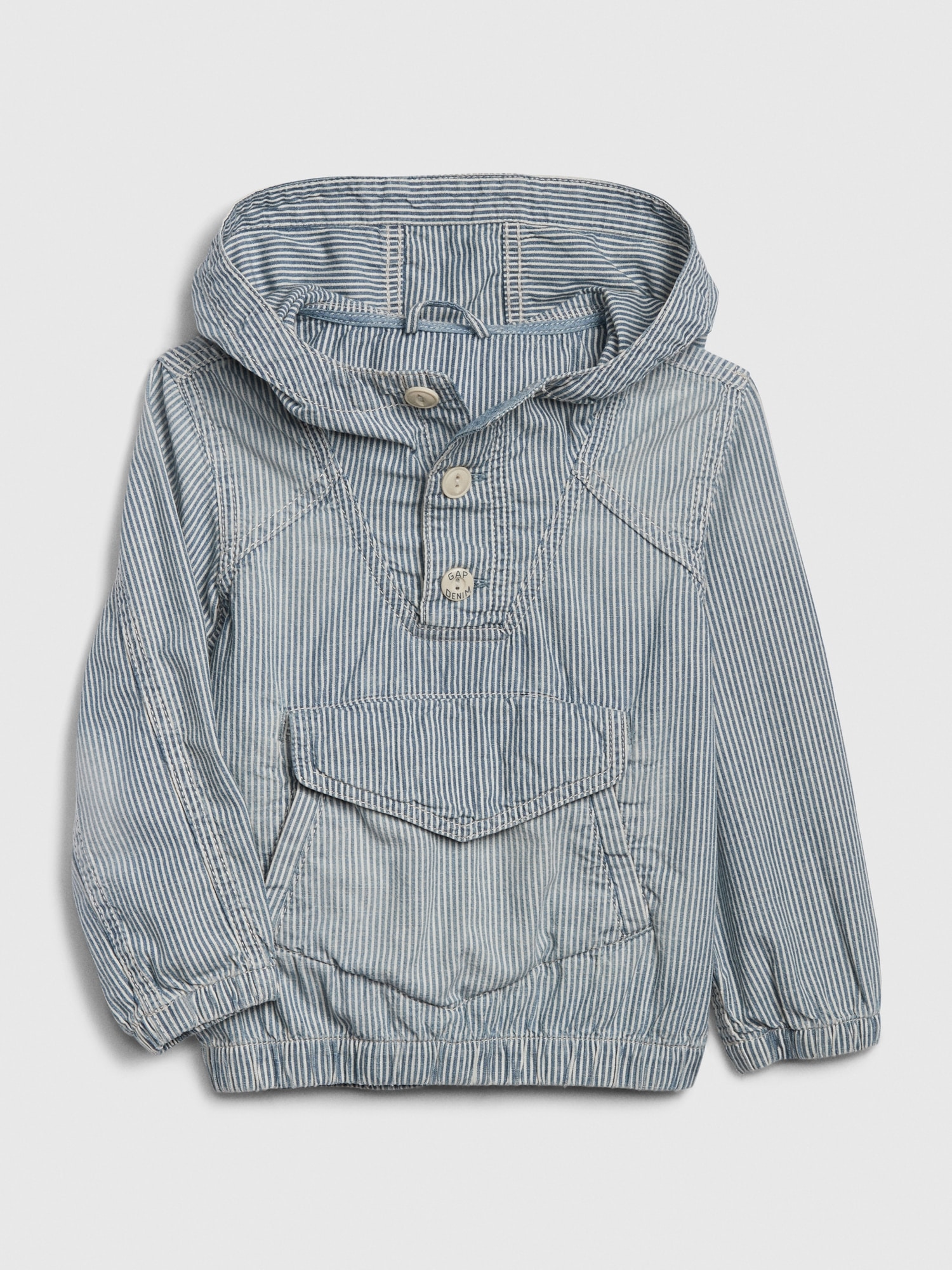 Toddler Railroad Stripe Anorak Jacket | Gap