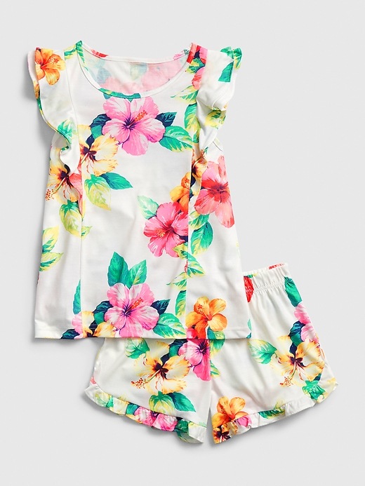 Kid Floral Flutter Short PJ Set | Gap
