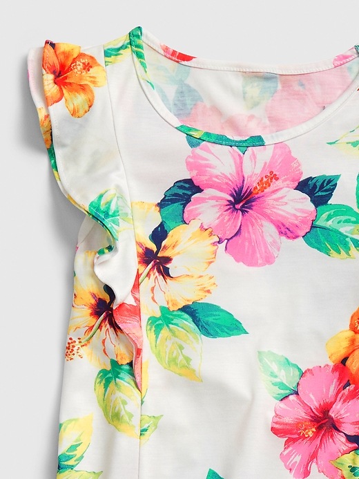 Kid Floral Flutter Short PJ Set | Gap