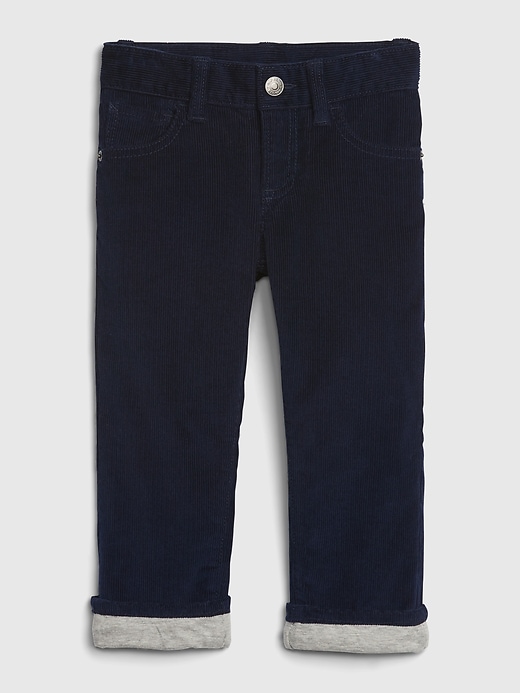 Toddler Jersey Lined Straight Cords | Gap