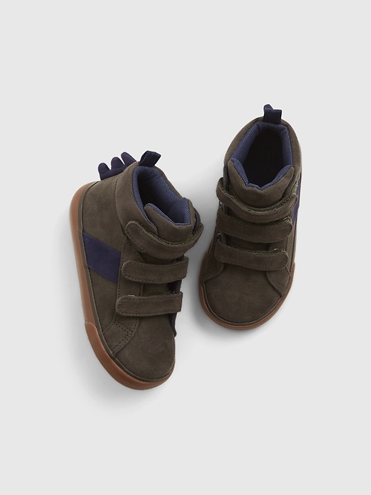Toddler Dinosaur Velcro High Tops Gap