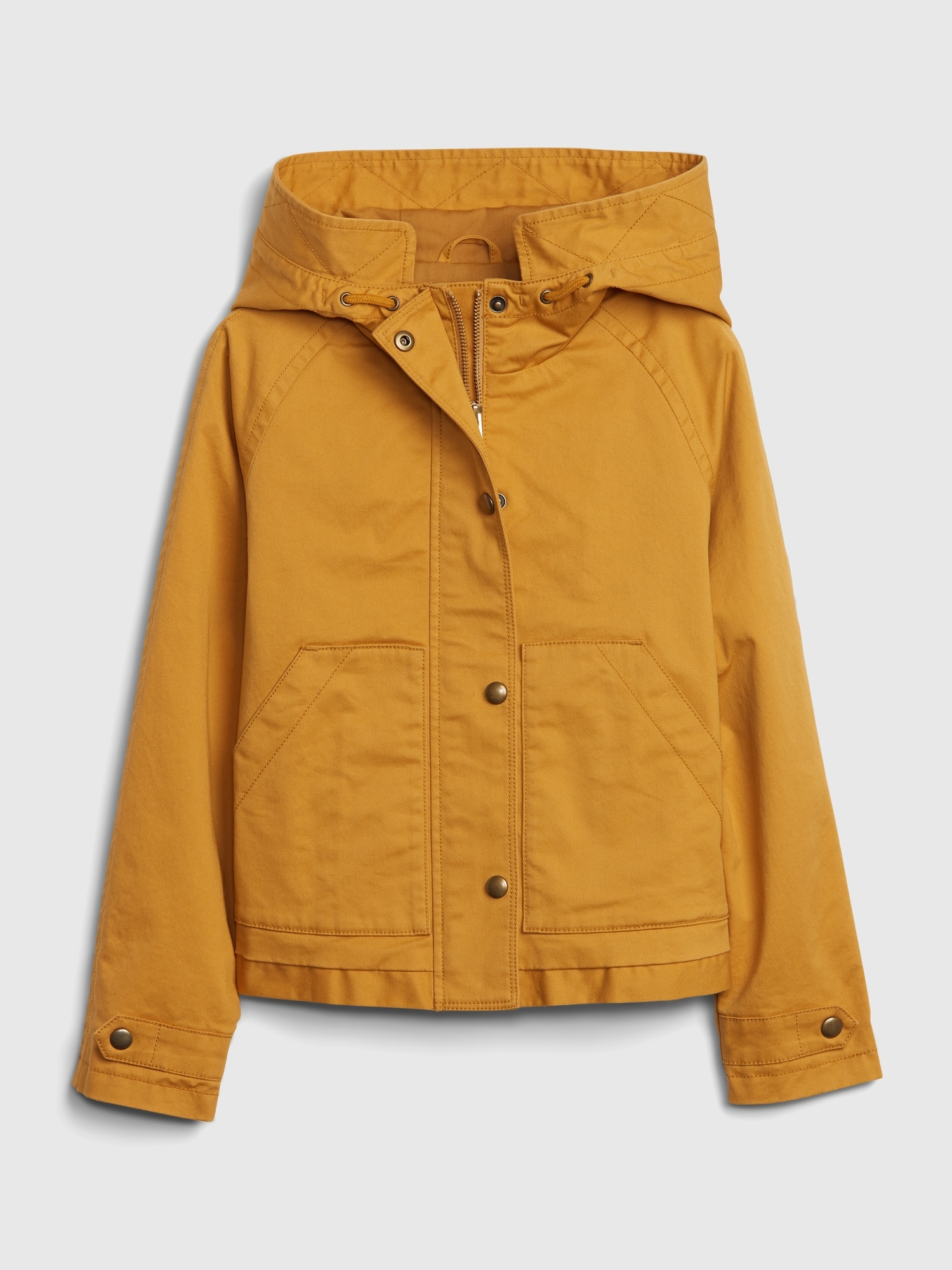 Kids Cropped Utility Jacket with Stretch | Gap