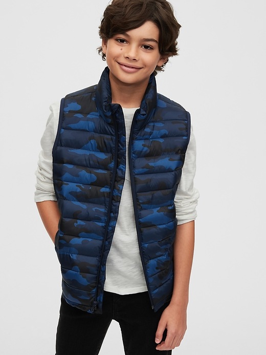 Gap kids puffer vest store