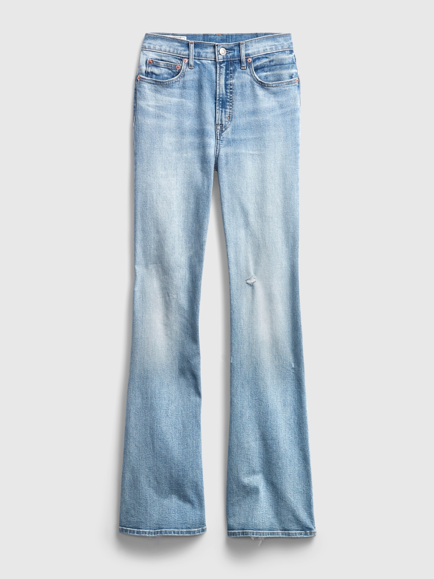 High Rise Flare Jeans | Gap