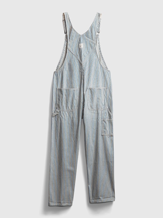 1969 Premium Railroad Stripe Overalls | Gap
