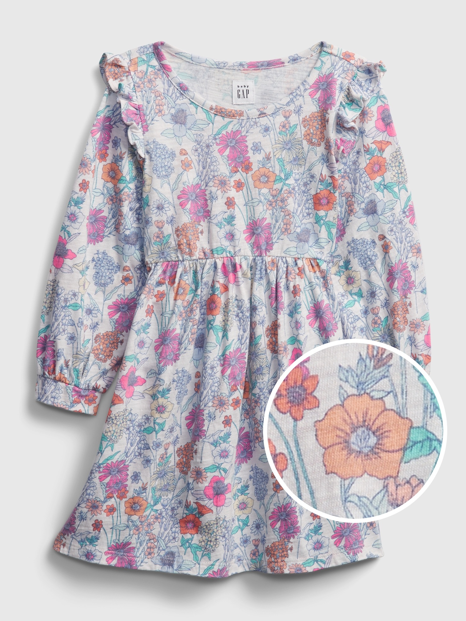 Toddler Ruffle Print Dress | Gap