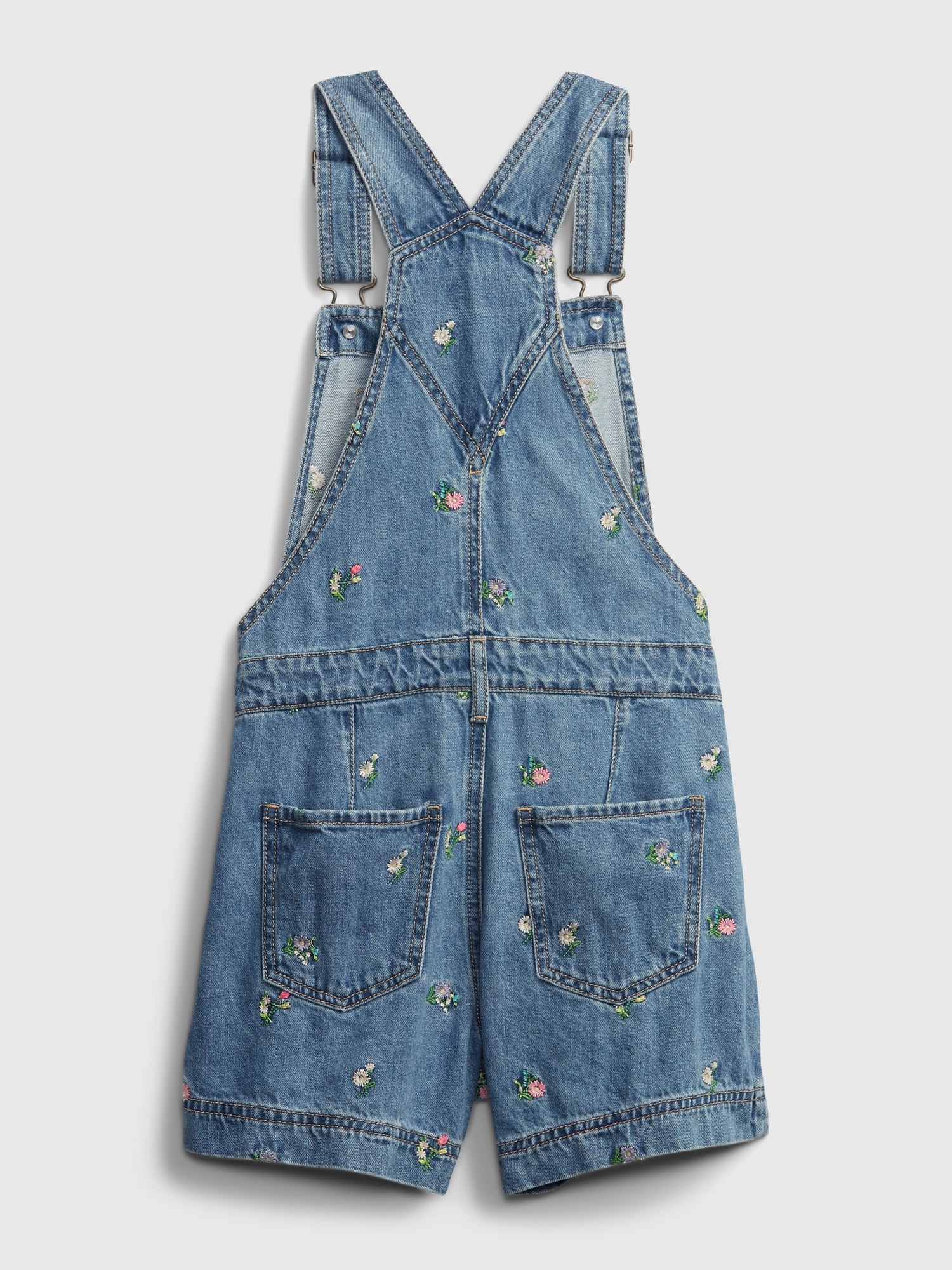 Kids Floral Shortalls | Gap