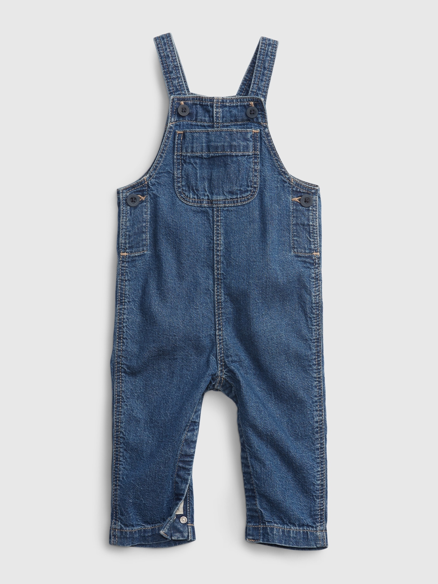 Baby Denim Overalls | Gap