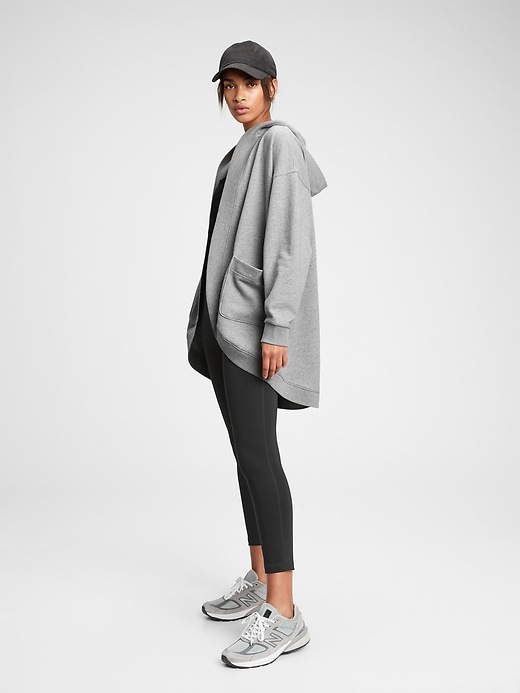 Fleece Hooded Cardigan | Gap