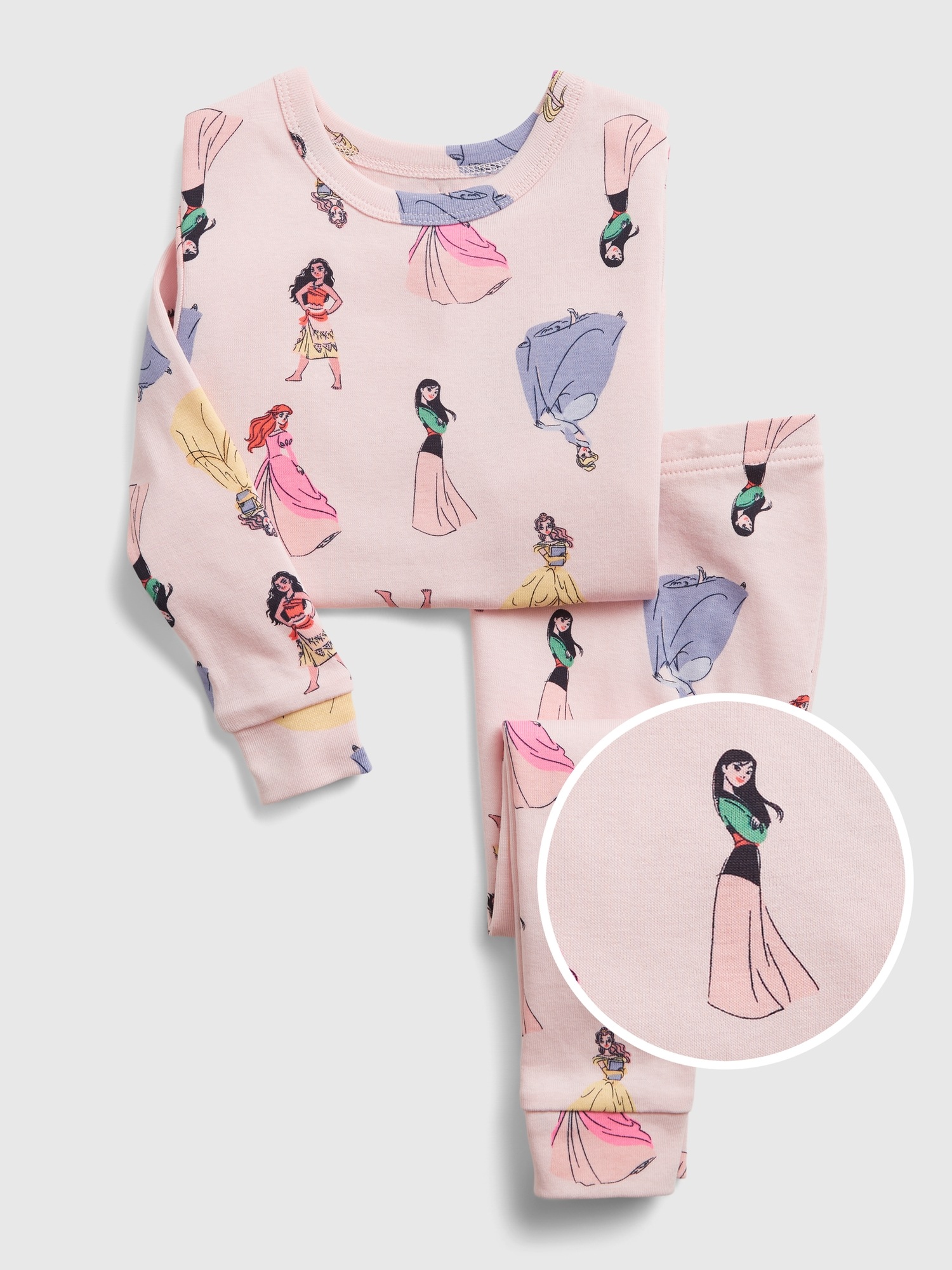 babyGap | Disney Princess 100% Organic Cotton PJ Set | Gap