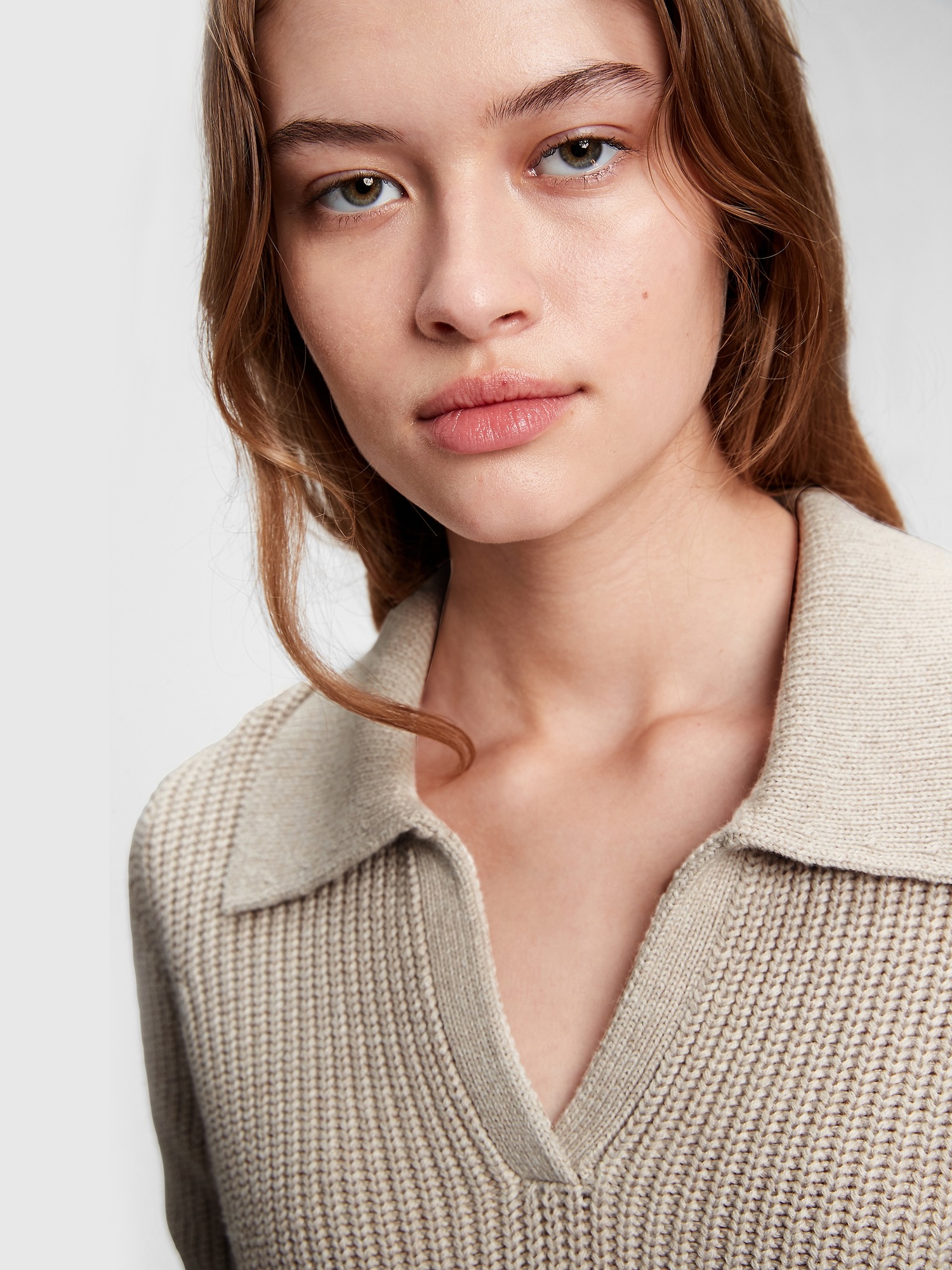 Open Collar Sweater | Gap