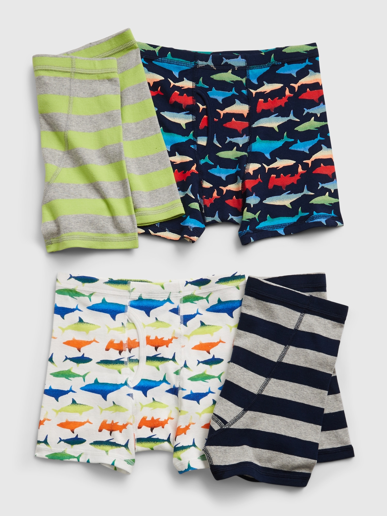 Kids 100% Organic Cotton Boxer Briefs | Gap