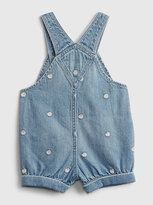 Baby Denim Shortalls | Gap