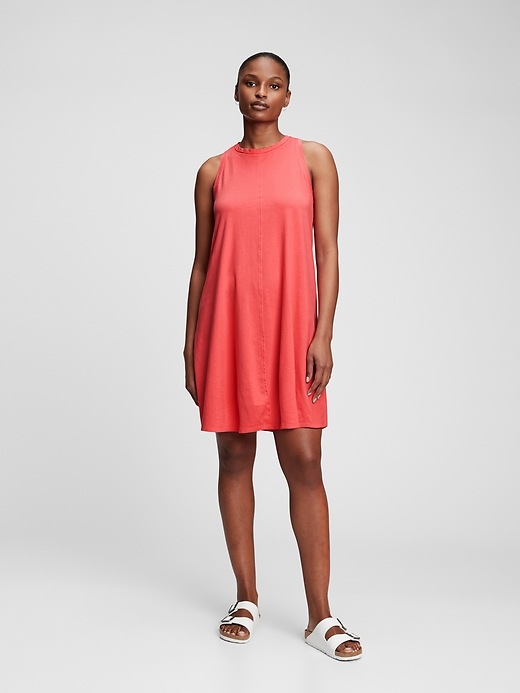 Gap sleeveless swing dress store