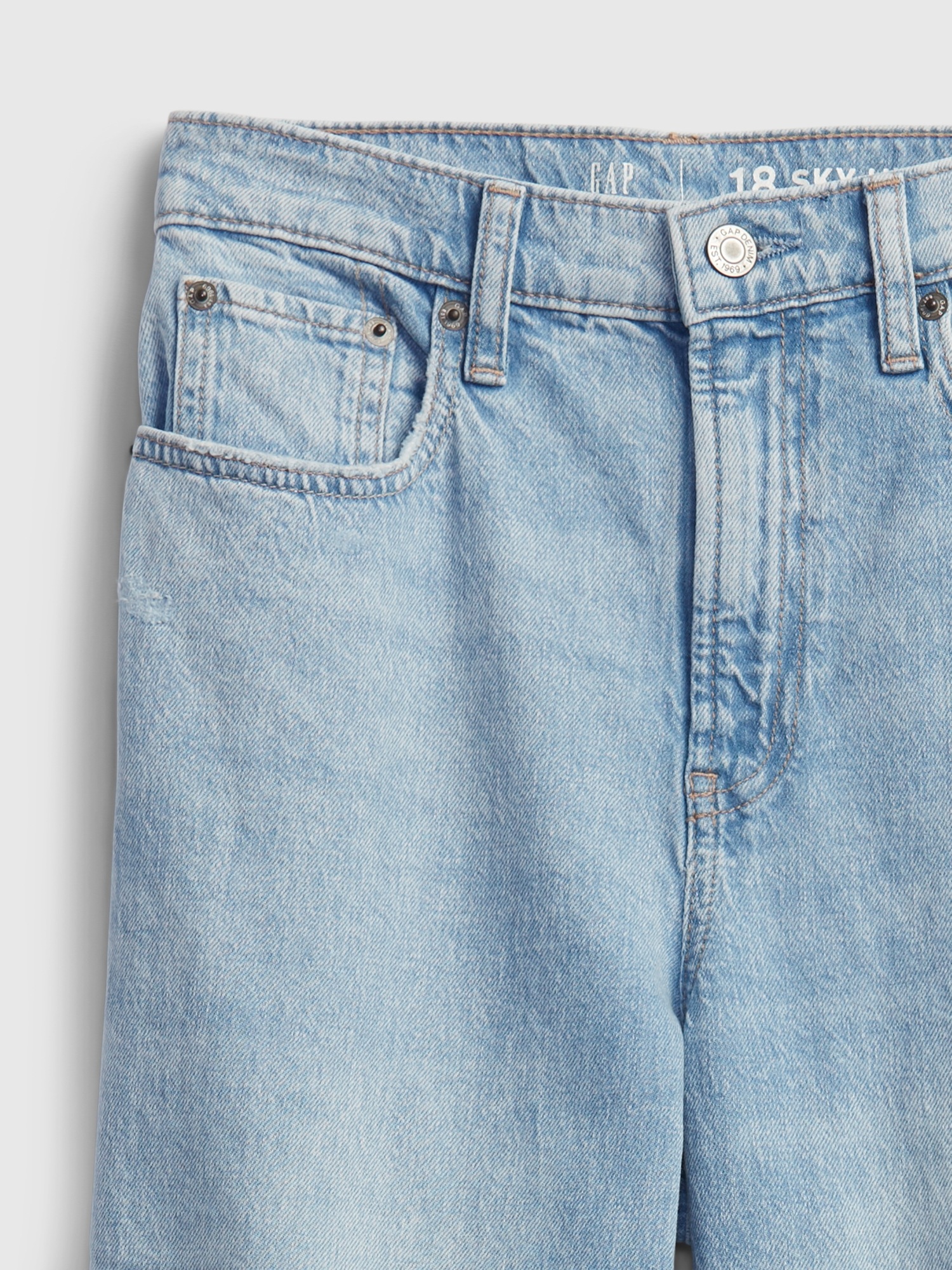 Teen Sky-High Rise '90s Loose Jeans with Washwell | Gap