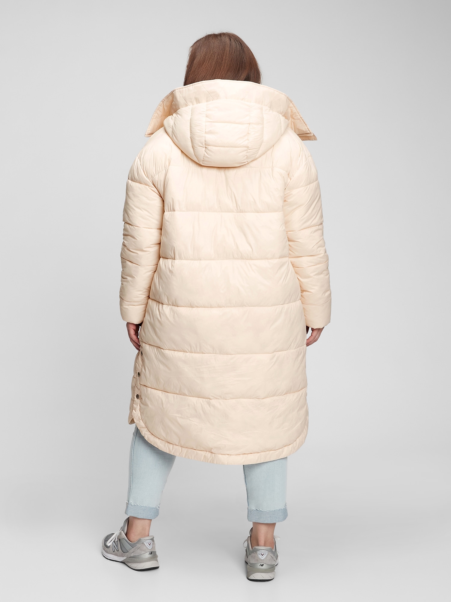 Recycled Nylon Relaxed Lightweight Puffer Jacket | Gap