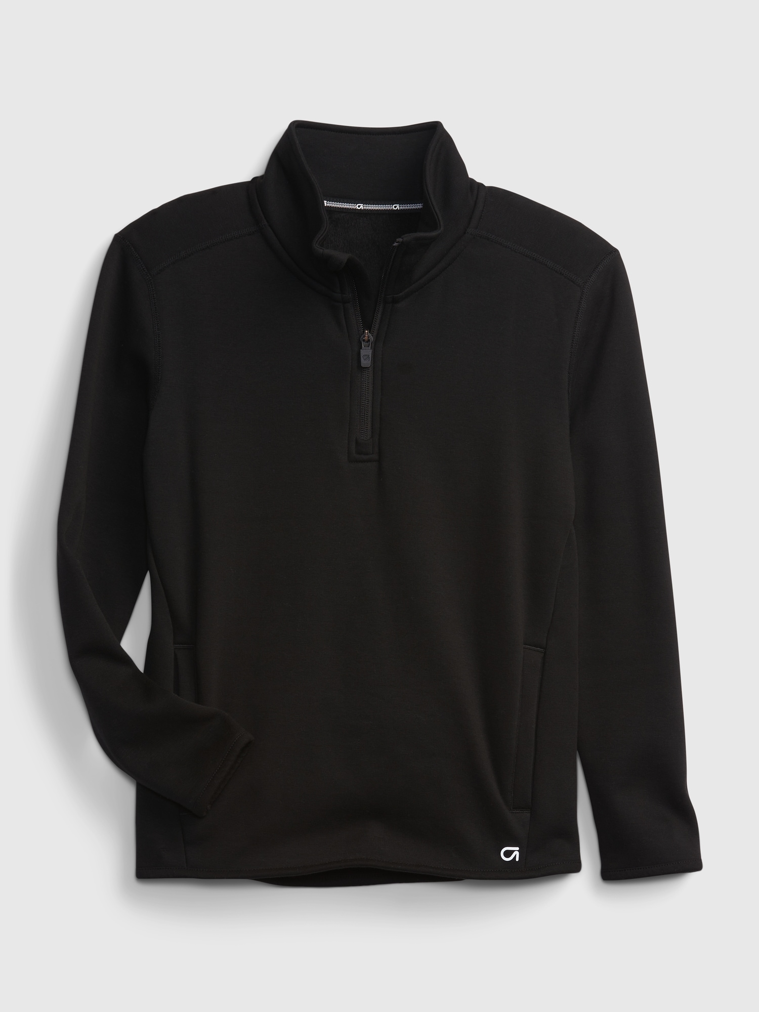 GapFit Kids Cozy Tech Quarter-Zip Sweatshirt | Gap