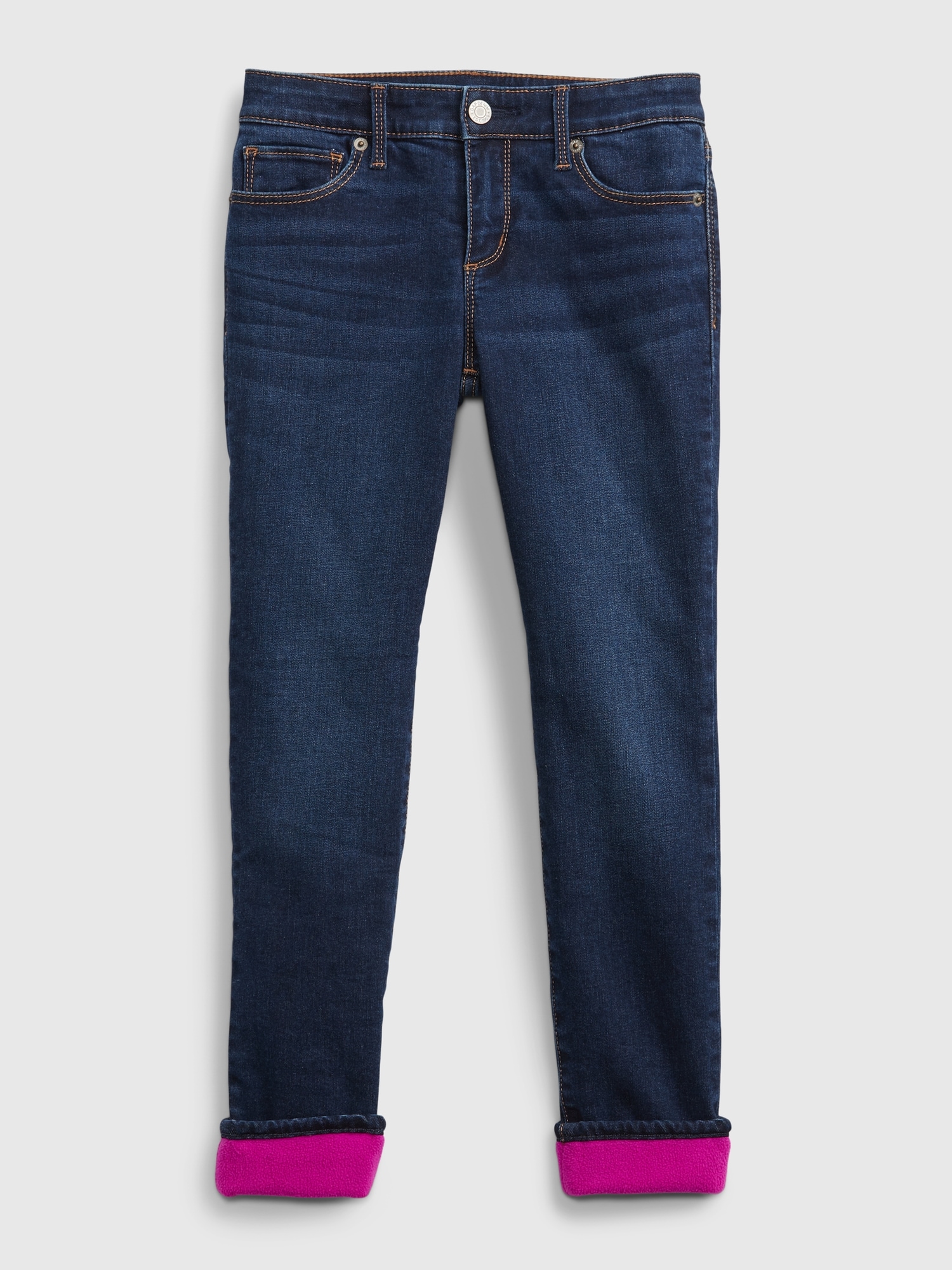 Kids Lined Skinny Jeans with Washwell ™ | Gap