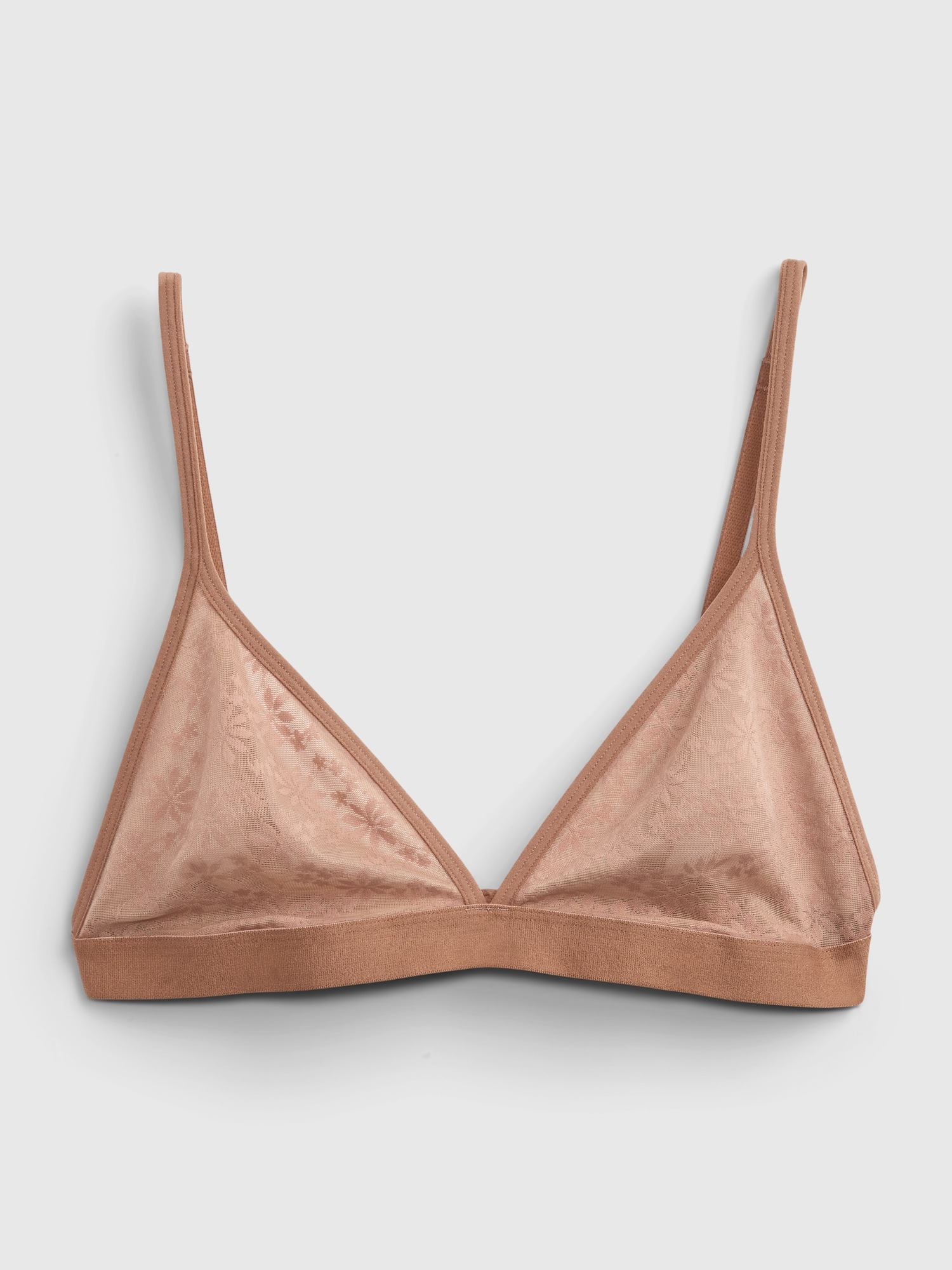 Bare Natural Recycled Lace Bralette | Gap