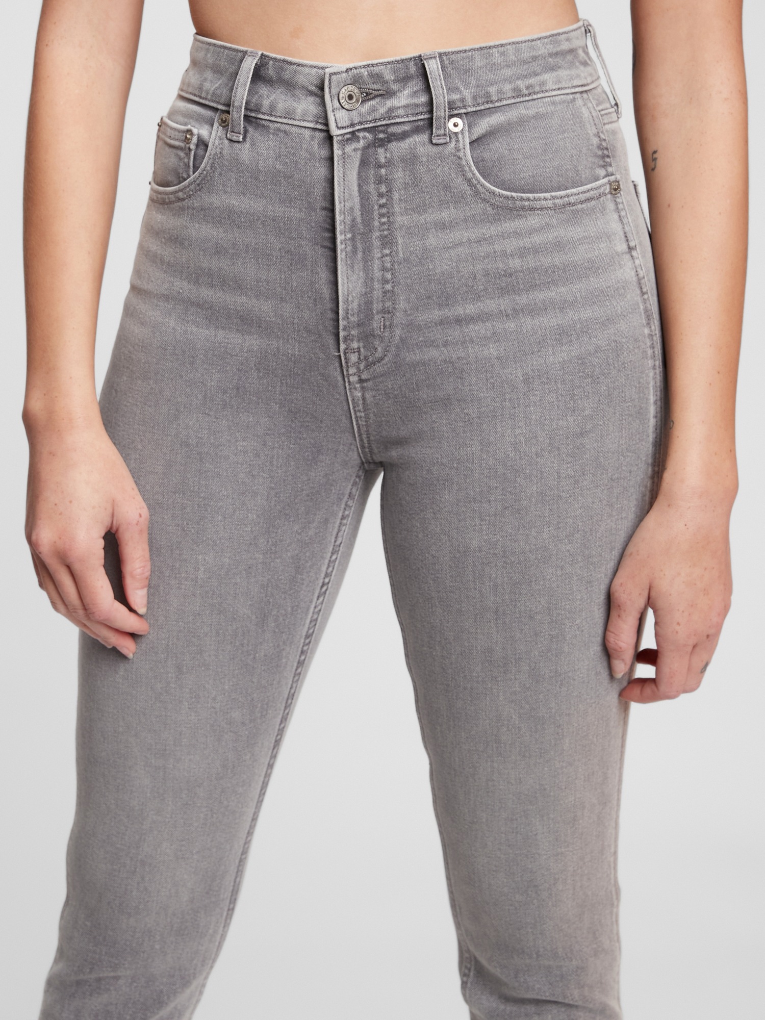 Sky High Rise Vintage Slim Jeans with Washwell | Gap