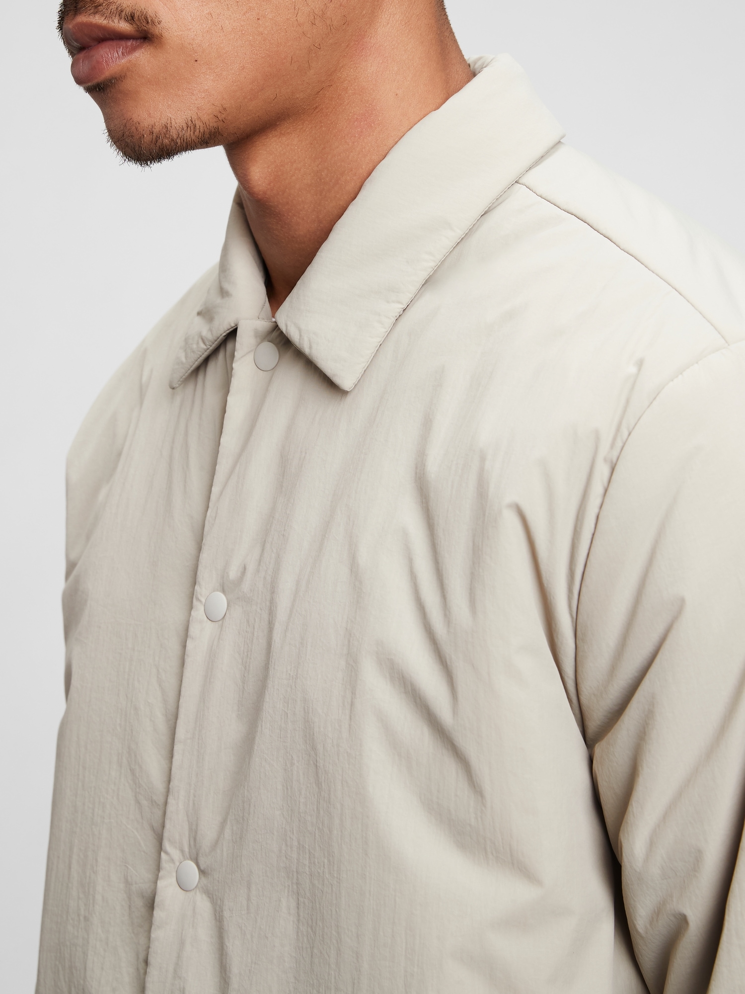 100% Recycled Nylon Coach Jacket | Gap