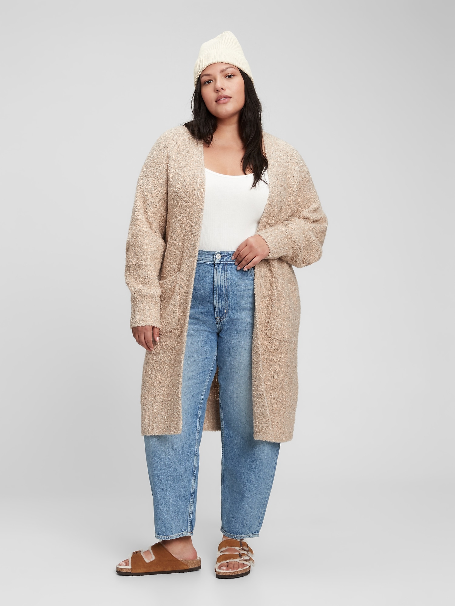 Cozy Boucle Cardigan | Gap