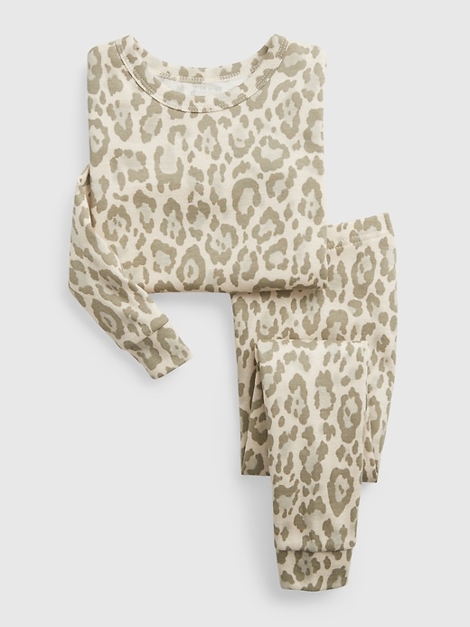 babyGap 100% Organic Cotton Cheetah Print PJ Set | Gap