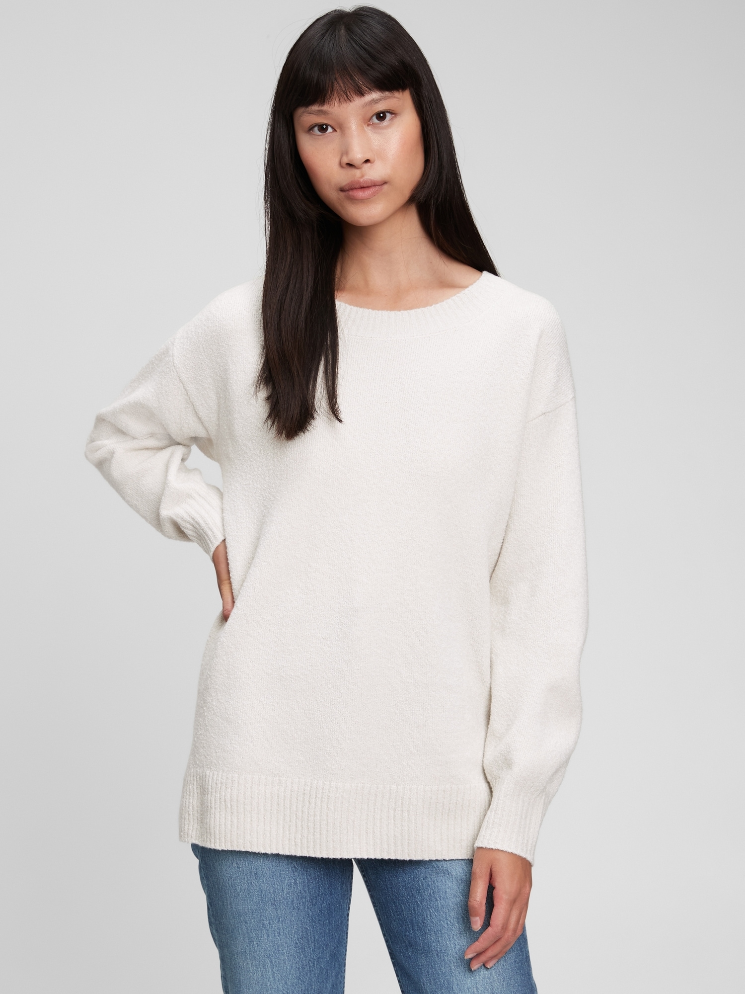 Slouchy Crewneck Sweater | Gap