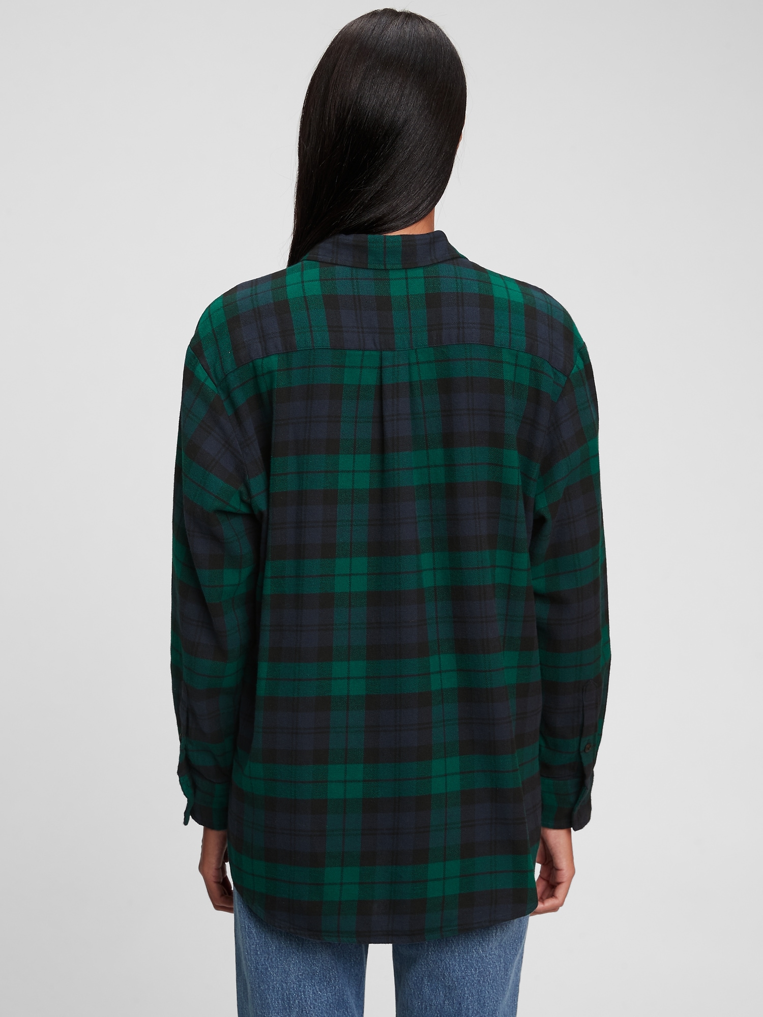 Oversized Flannel Shirt | Gap