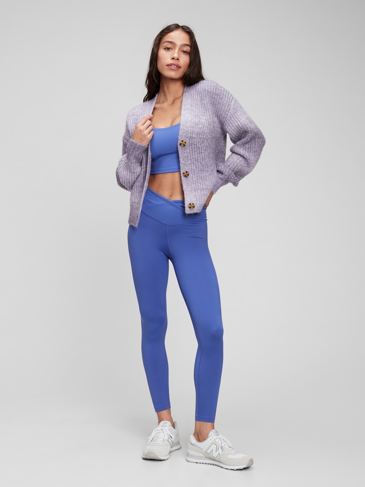 Cozy Button-Front Cardigan | Gap