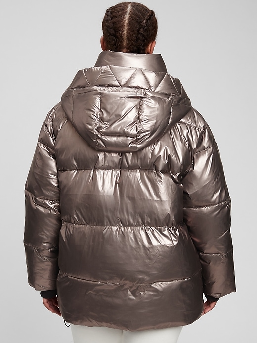 Recycled Oversized Heavyweight Puffer Jacket | Gap
