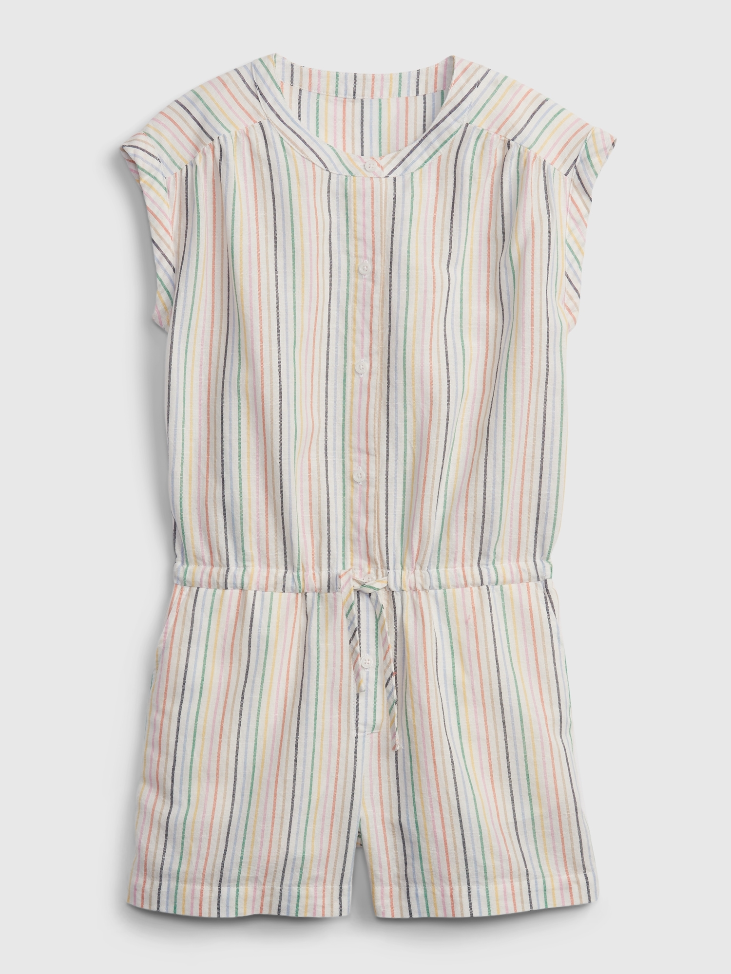 Kids Button-Front Romper | Gap
