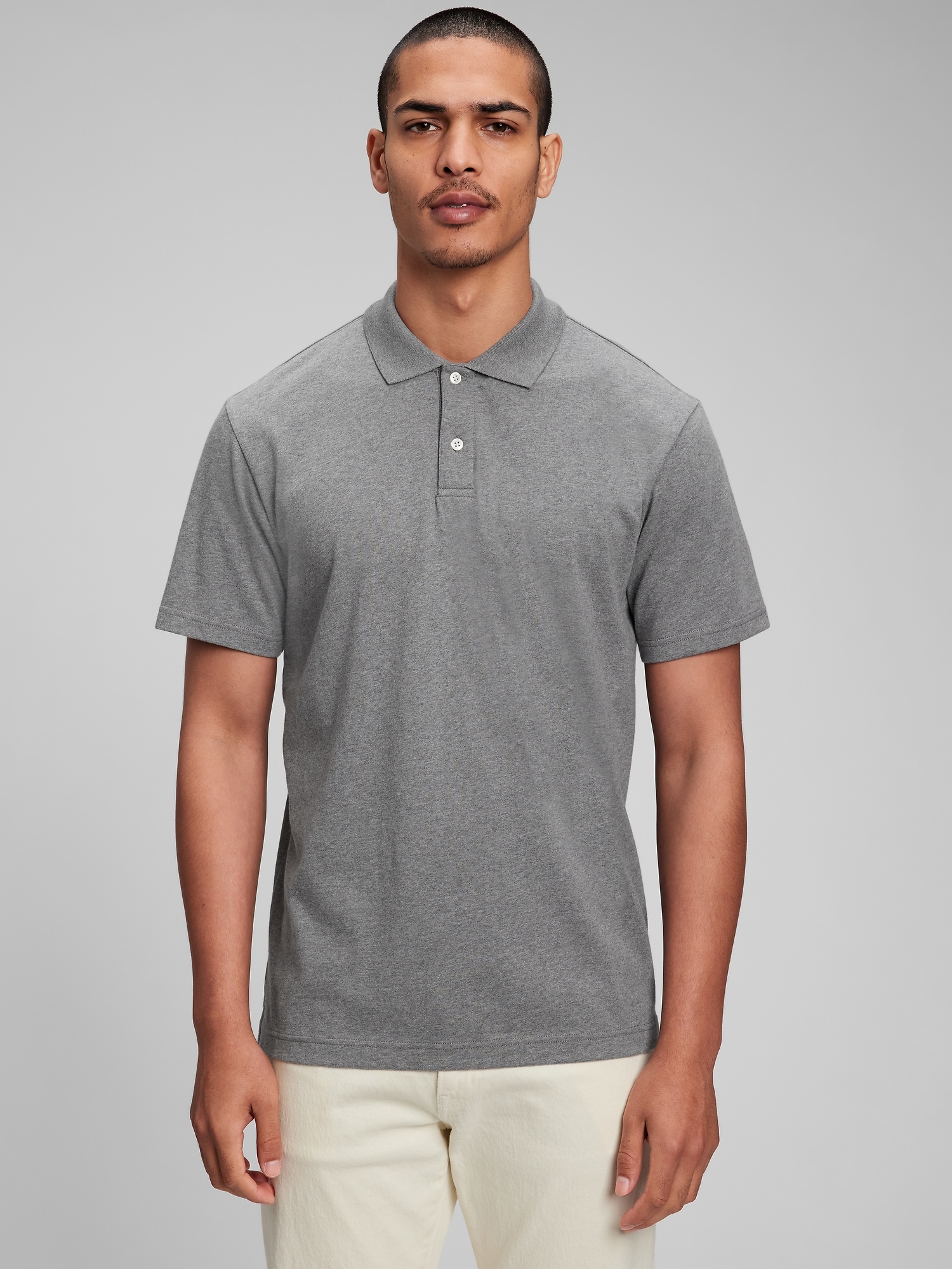 100% Organic Cotton Polo Shirt | Gap