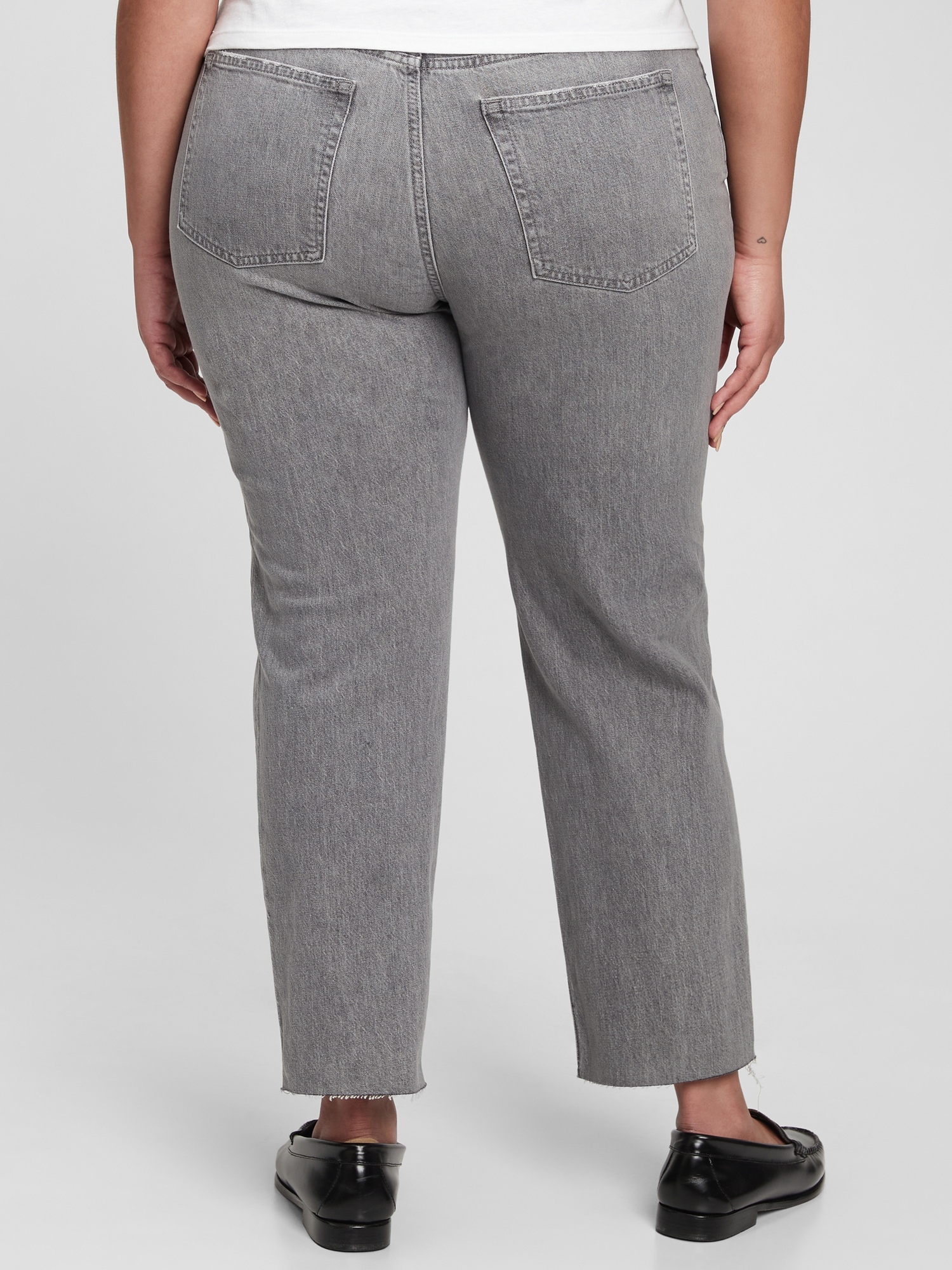 High Rise Cheeky Straight Jeans | Gap