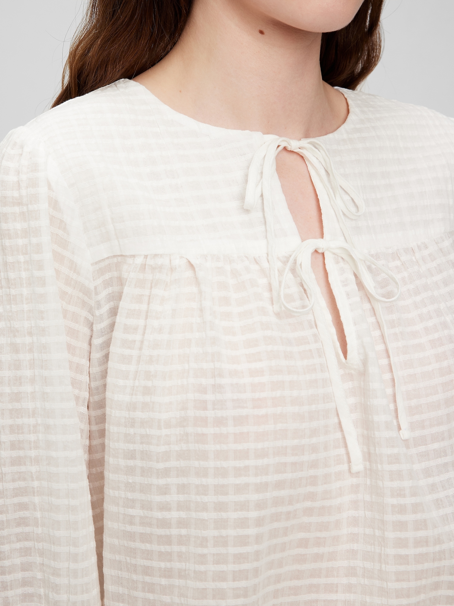 Double Tie-Front Top | Gap